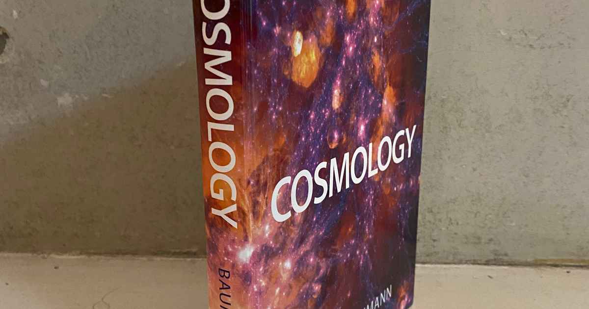 ‘Cosmology’ by Daniel Baumann wins Chambliss Award - IoP - University ...