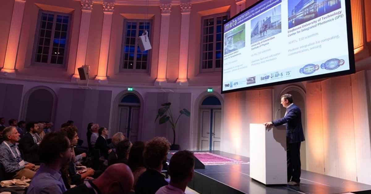 Metamaterialen 2025 een groot succes - IoP - University of Amsterdam